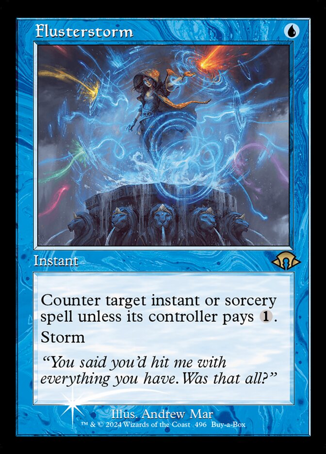 Flusterstorm 496 Modern Horizons 3 Foil | MTG Singles – Untapped ...